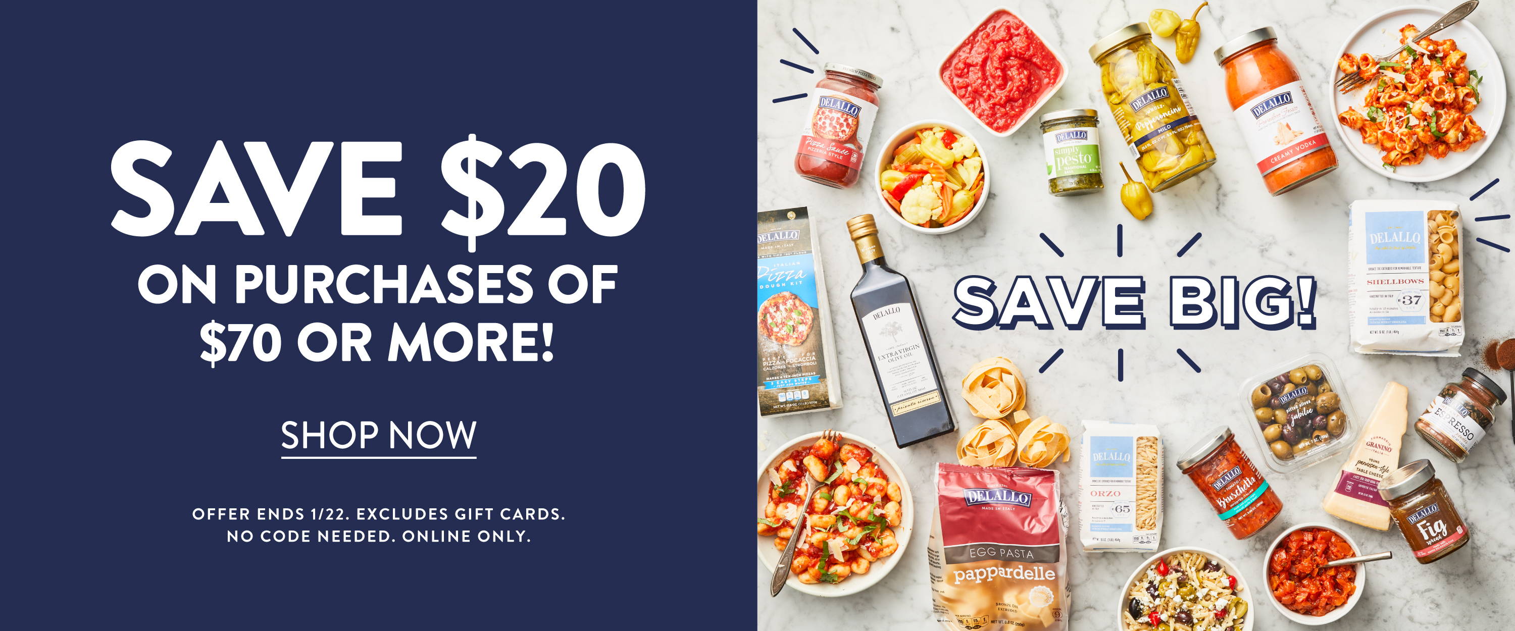 DeLallo | Shop Specialty Italian Foods & Gourmet Gifts
