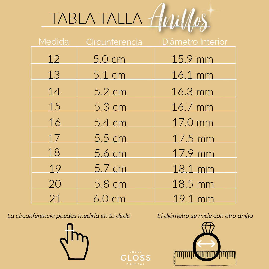CUÁL ES MI TALLA DE ANILLO - Así se mide fácilmente