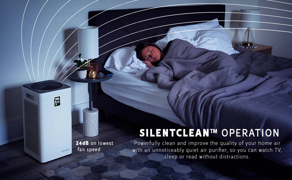 Kenmore SMART 2300e Air Purifier with SilentClean™ HEPA Technology