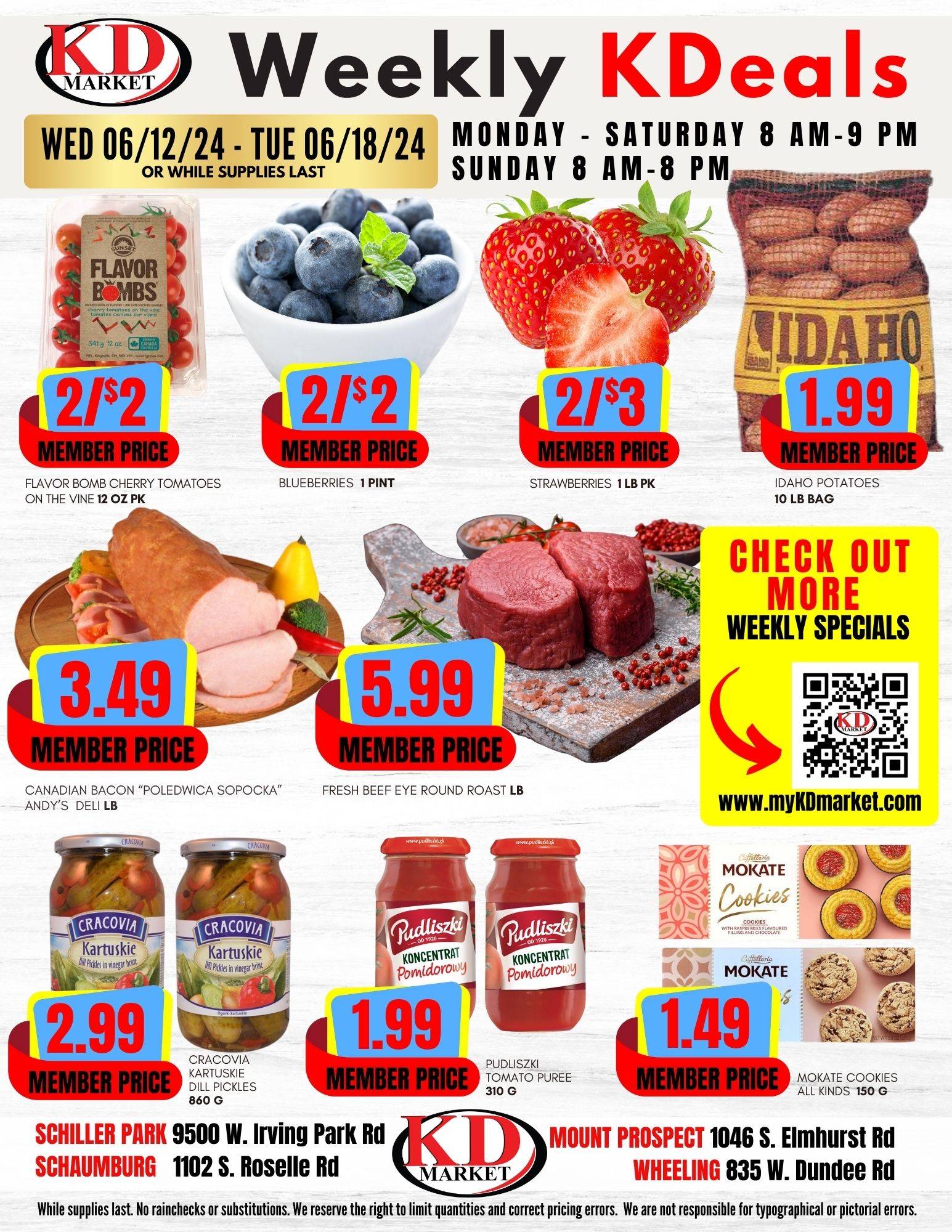 Weekly Deals – KD Market