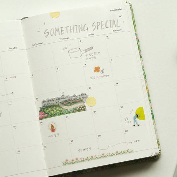 Dailylike 2020 Keep the memory dated weekly planner diary