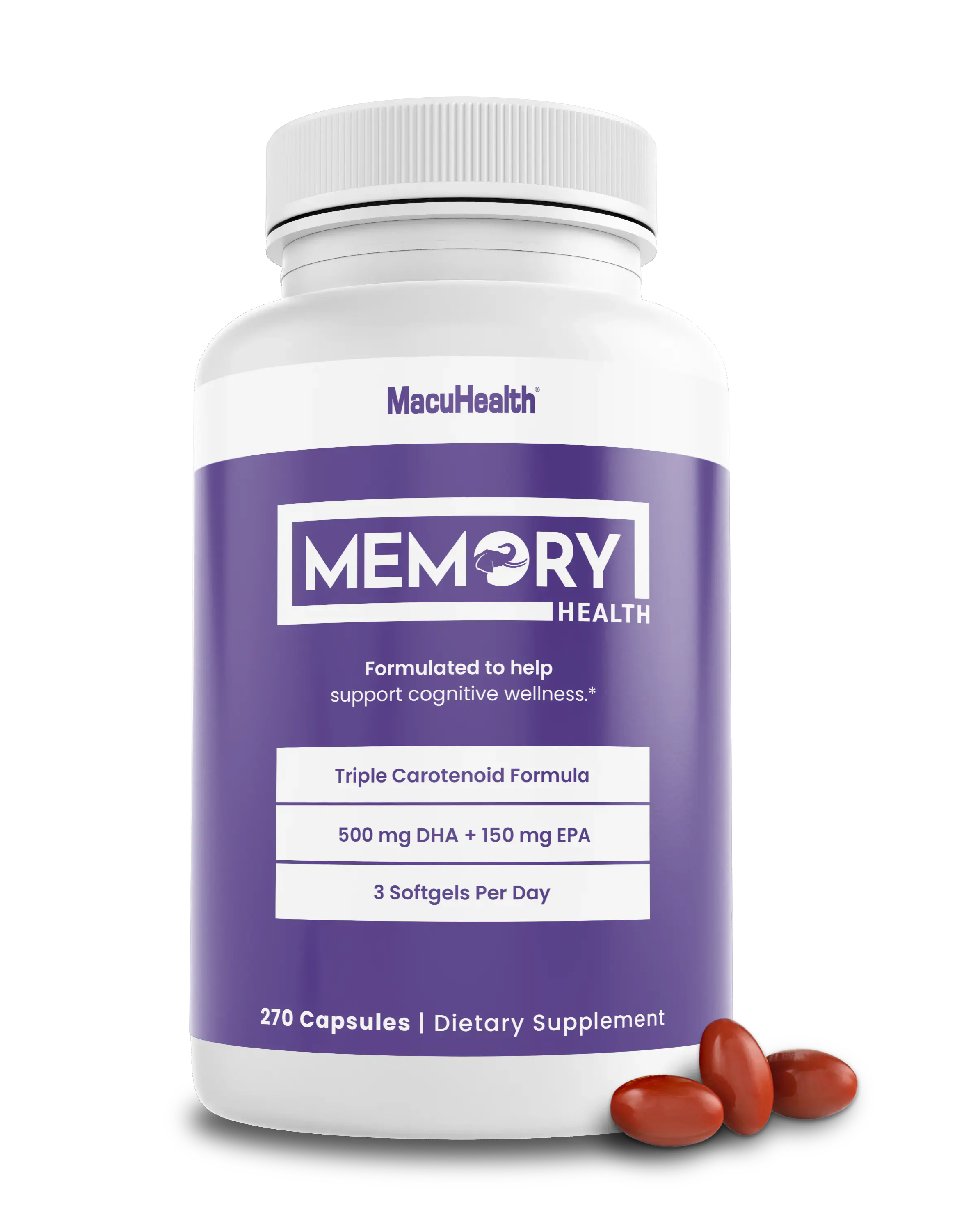 Memory Health Now in 90-Day Supply | Powered by MacuHealth