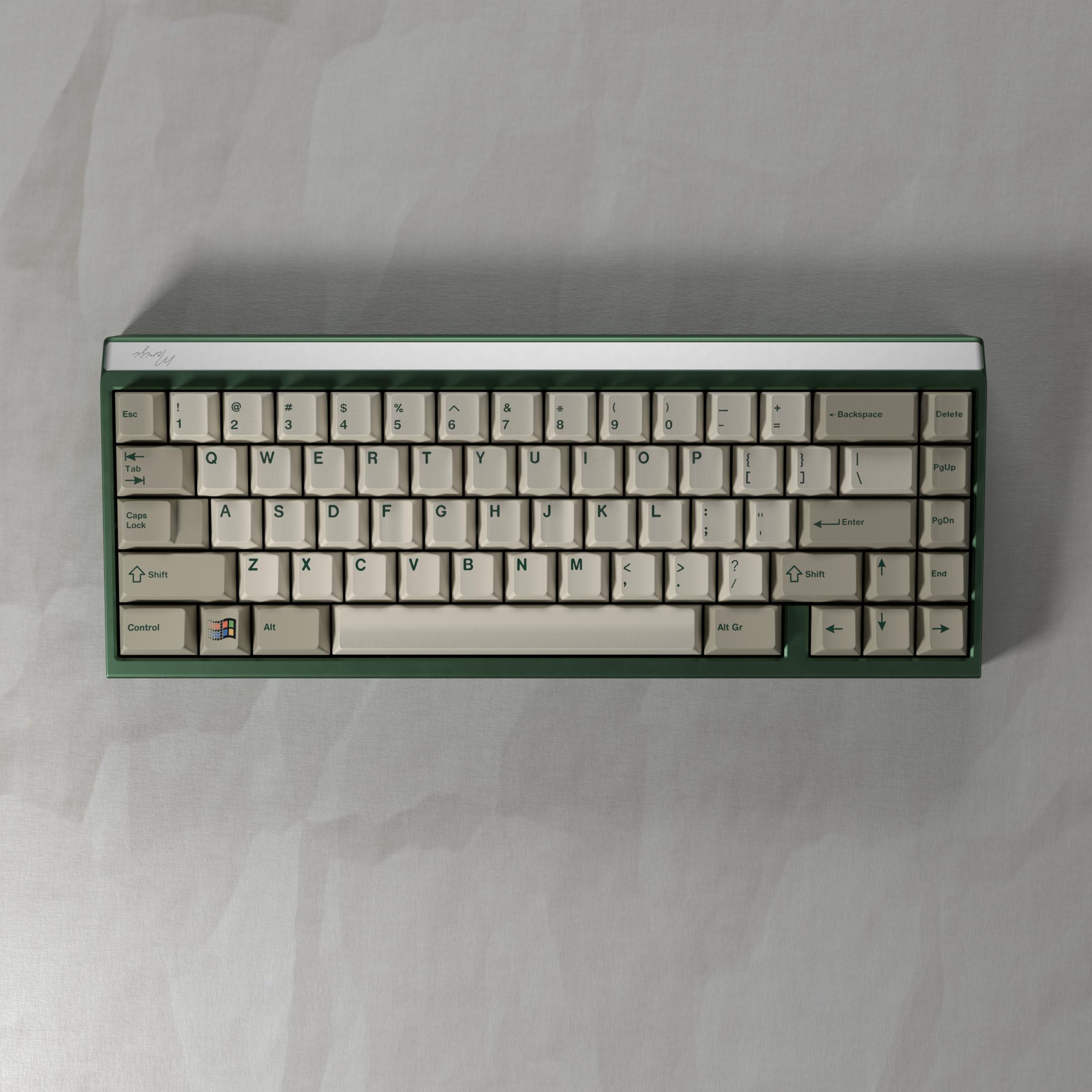 [IC] GMK Verdant Retro – KBDfans® Mechanical Keyboards Store
