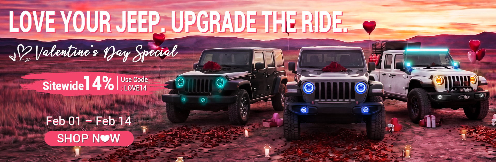 Jeep Valentine's Day Sale 2026