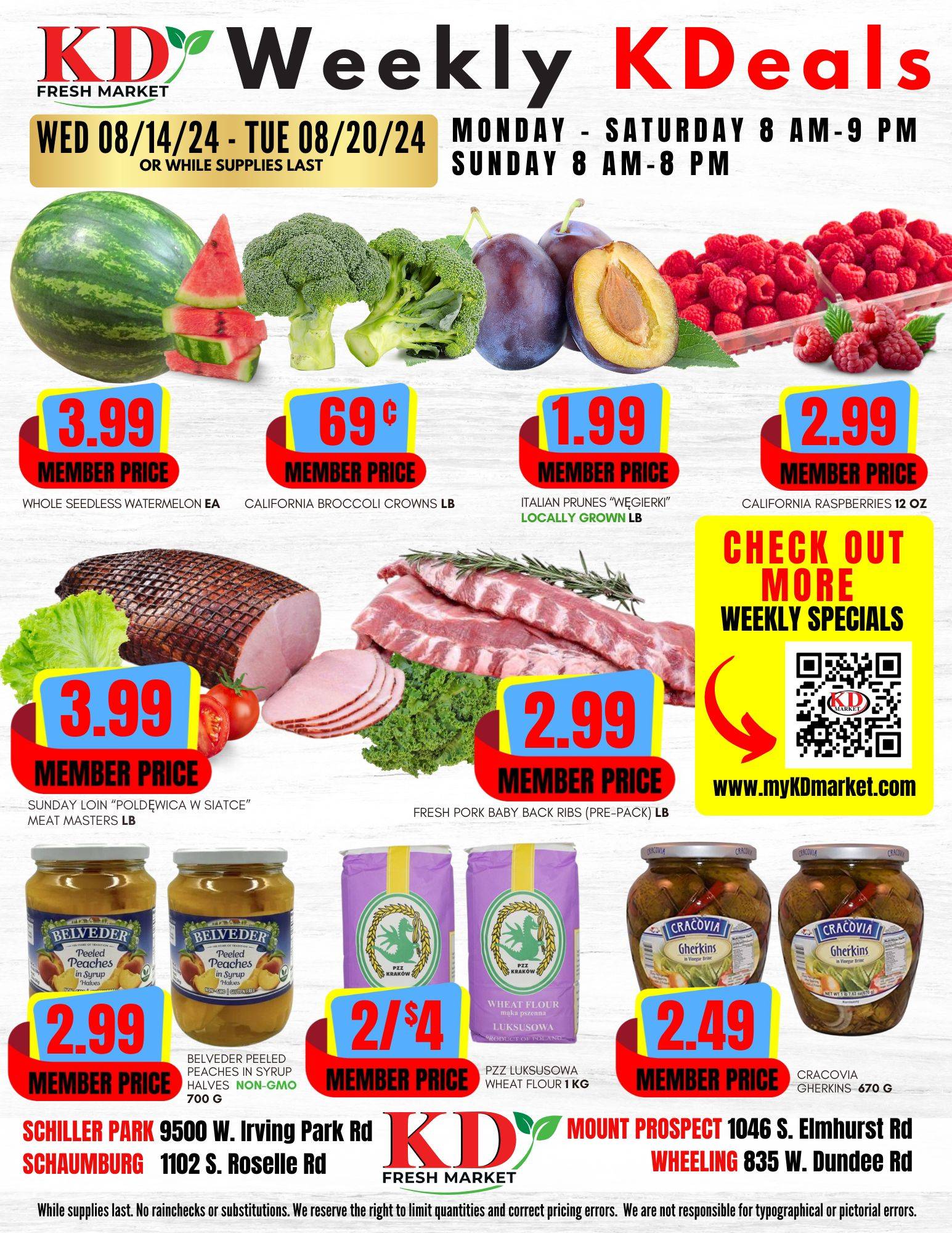 Weekly Deals – KD Market