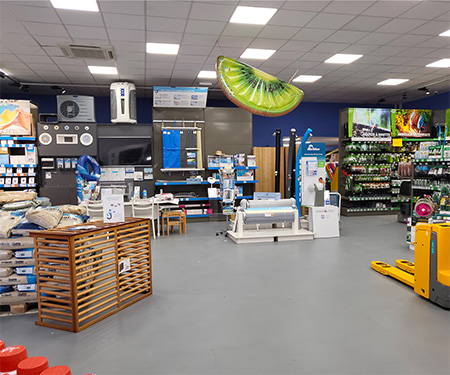 Dalles de sol pour magasin et boutique – MOSAIK-FLOOR