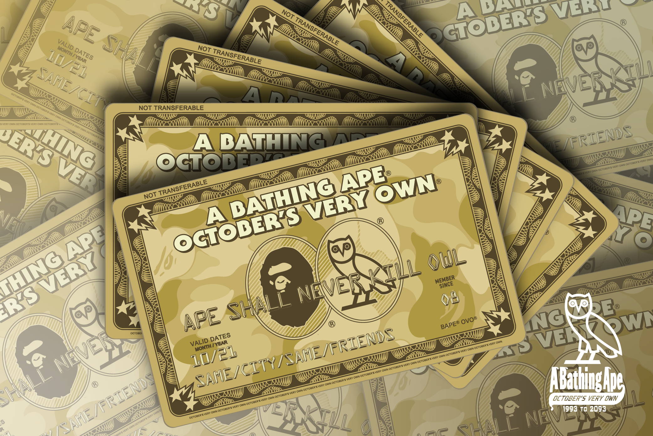 BAPE x OVO | bape.com BAPE x OVO | bape.com
