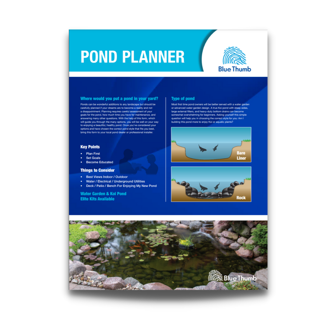 Water Feature Planning