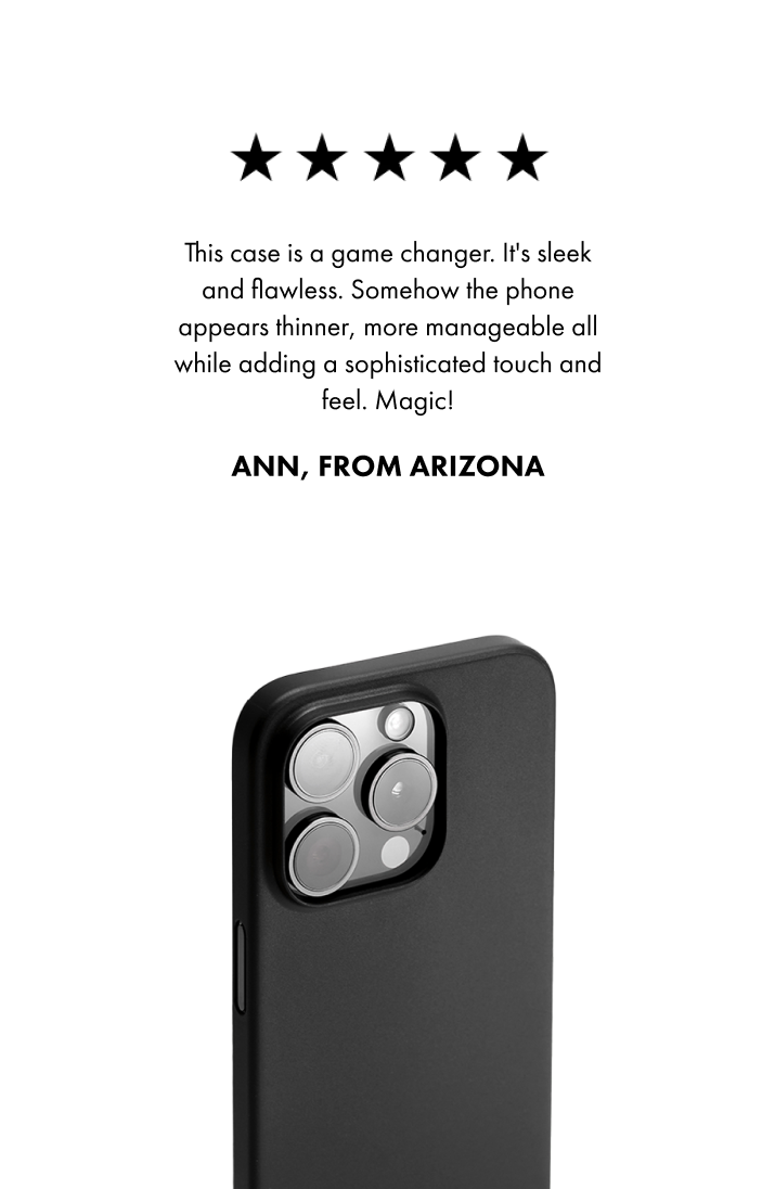 Caudabe Veil | Impossibly thin iPhone