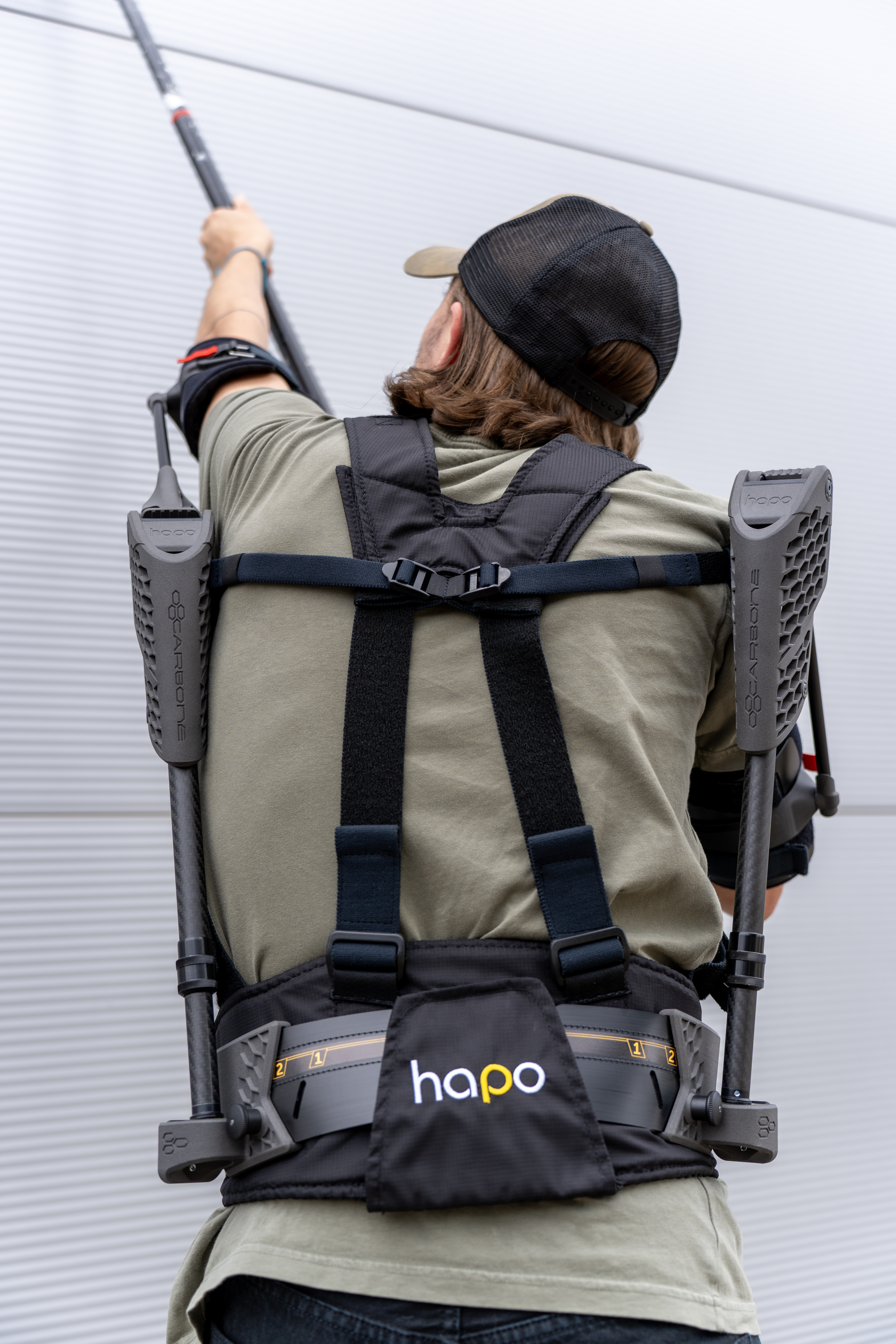 HAPO UP: Passive Shoulder & Arm Exoskeleton for Overhead Work