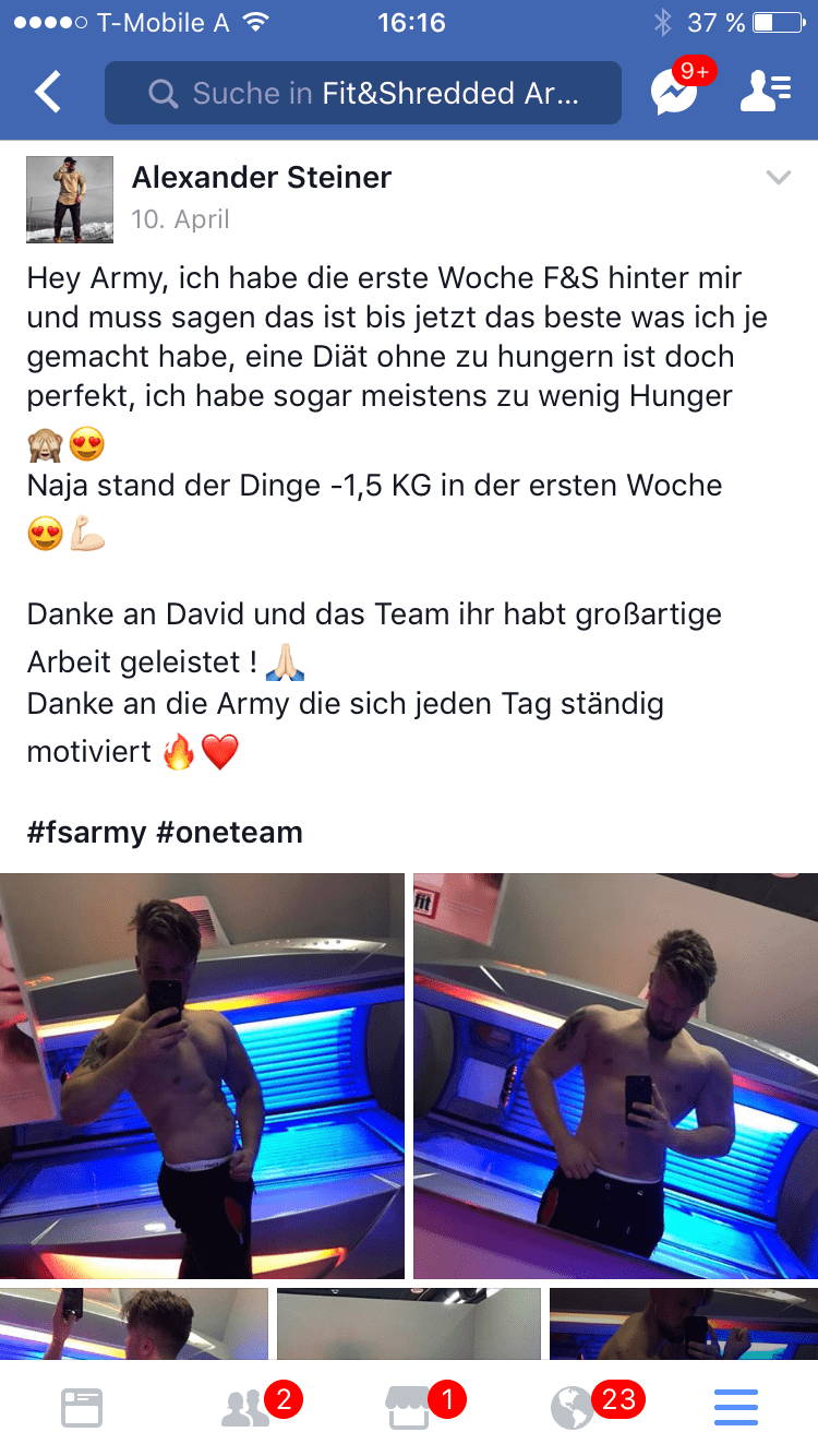 FIT AND SHREDDED von David Lengauer: Muskelaufbau & Abnehmen