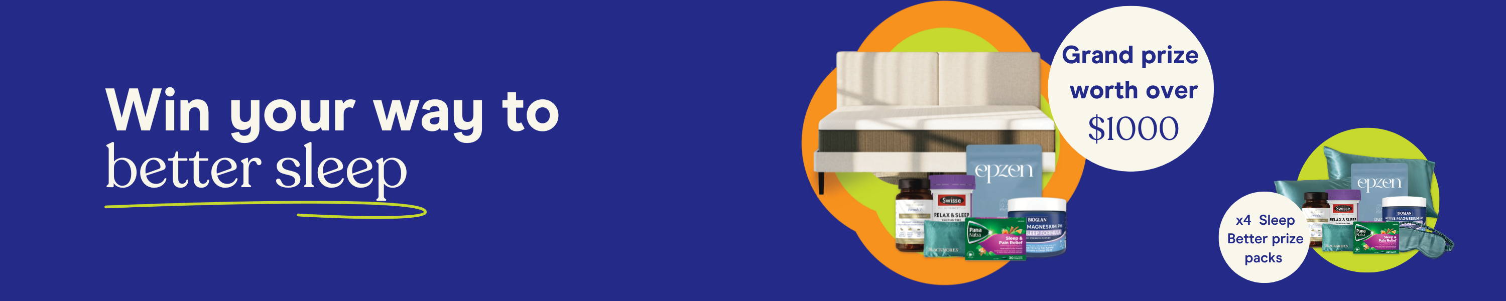 Sleep Test Competition Terms & Conditions | Blooms The Chemist