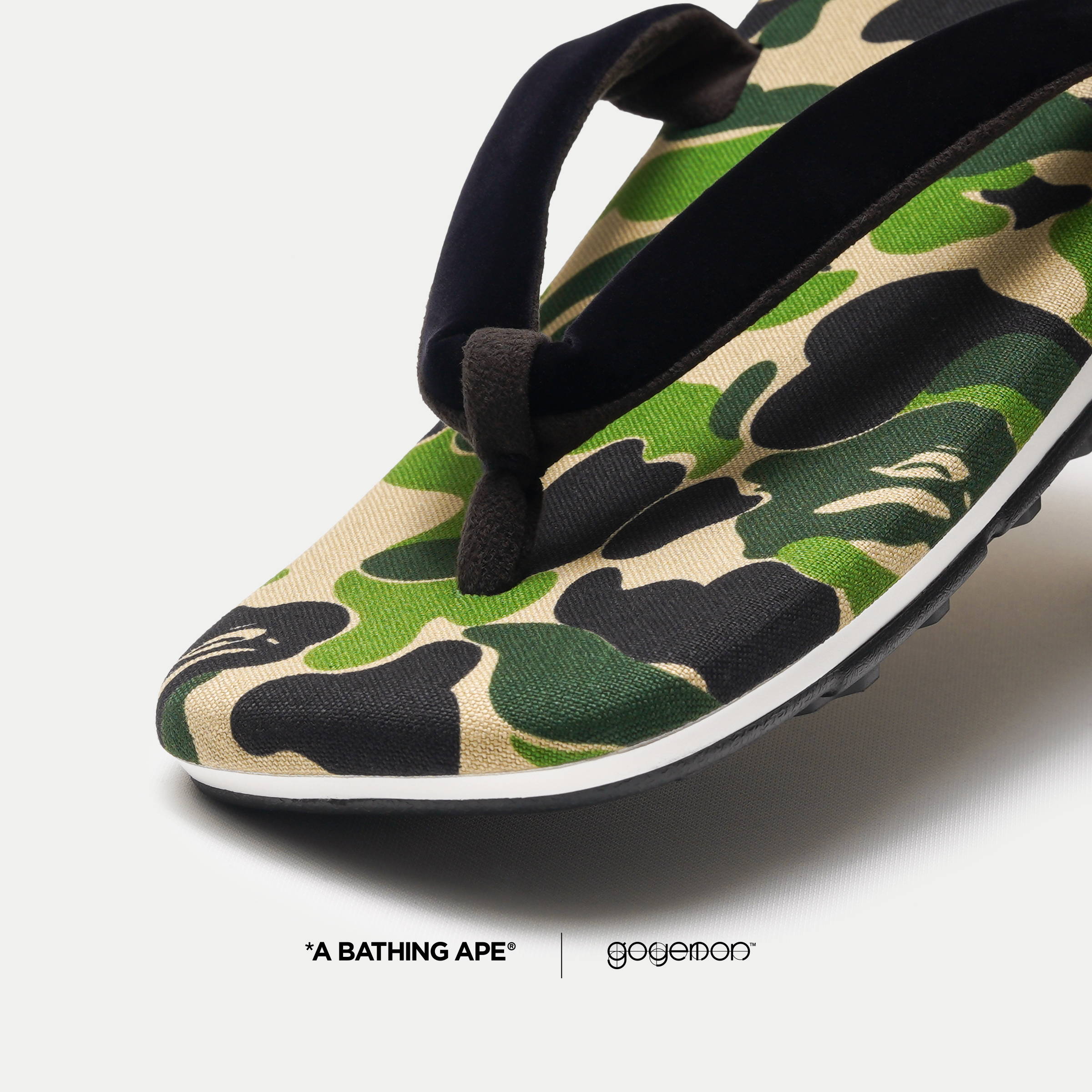 A BATHING APE®︎ × goyemon™️ unda -雲駄- | bape.com A BATHING APE®︎ × goyemon™️ unda -雲駄- | bape.com