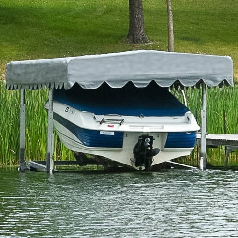 Hewitt Replacements: Hewitt Boat Lift Canopy Covers