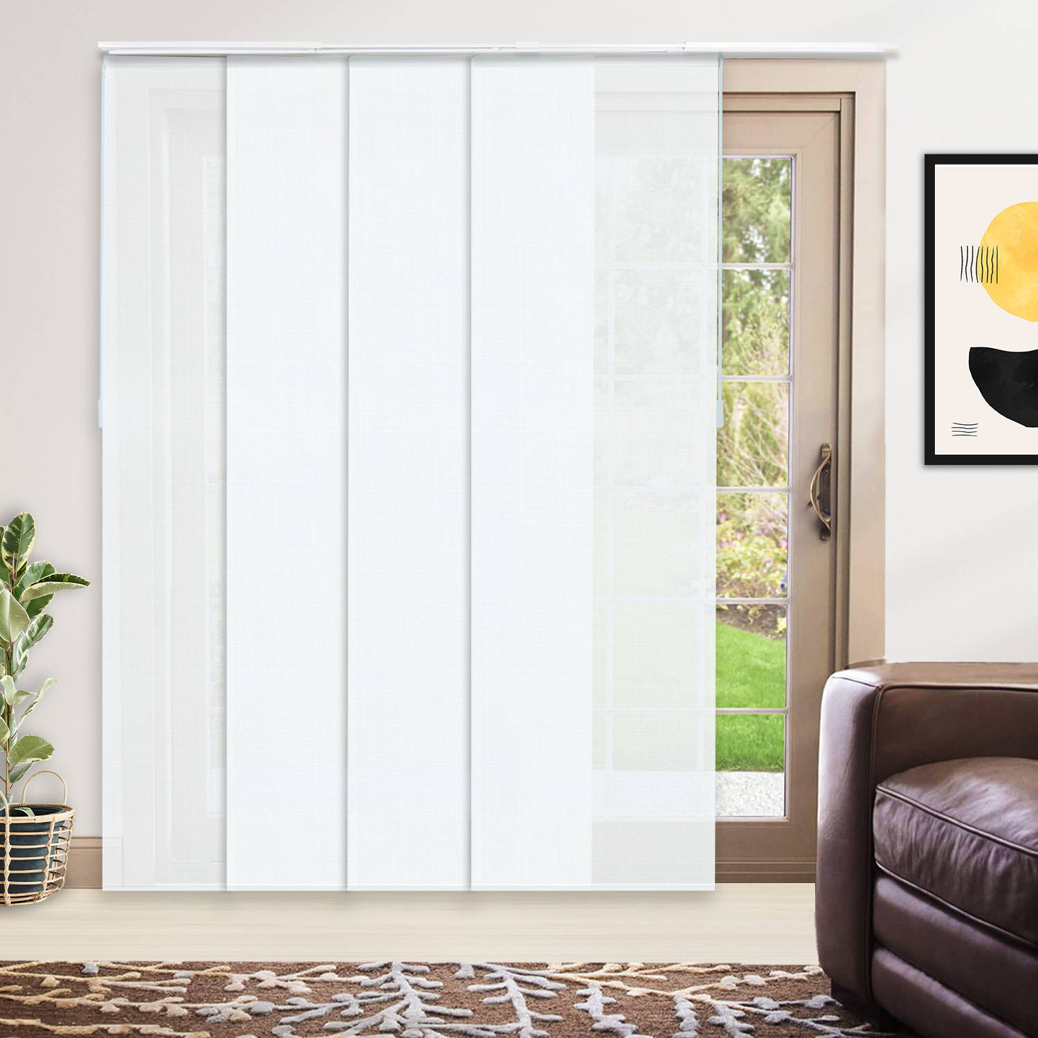 Panel Track Blinds – Yellow Blinds Co.