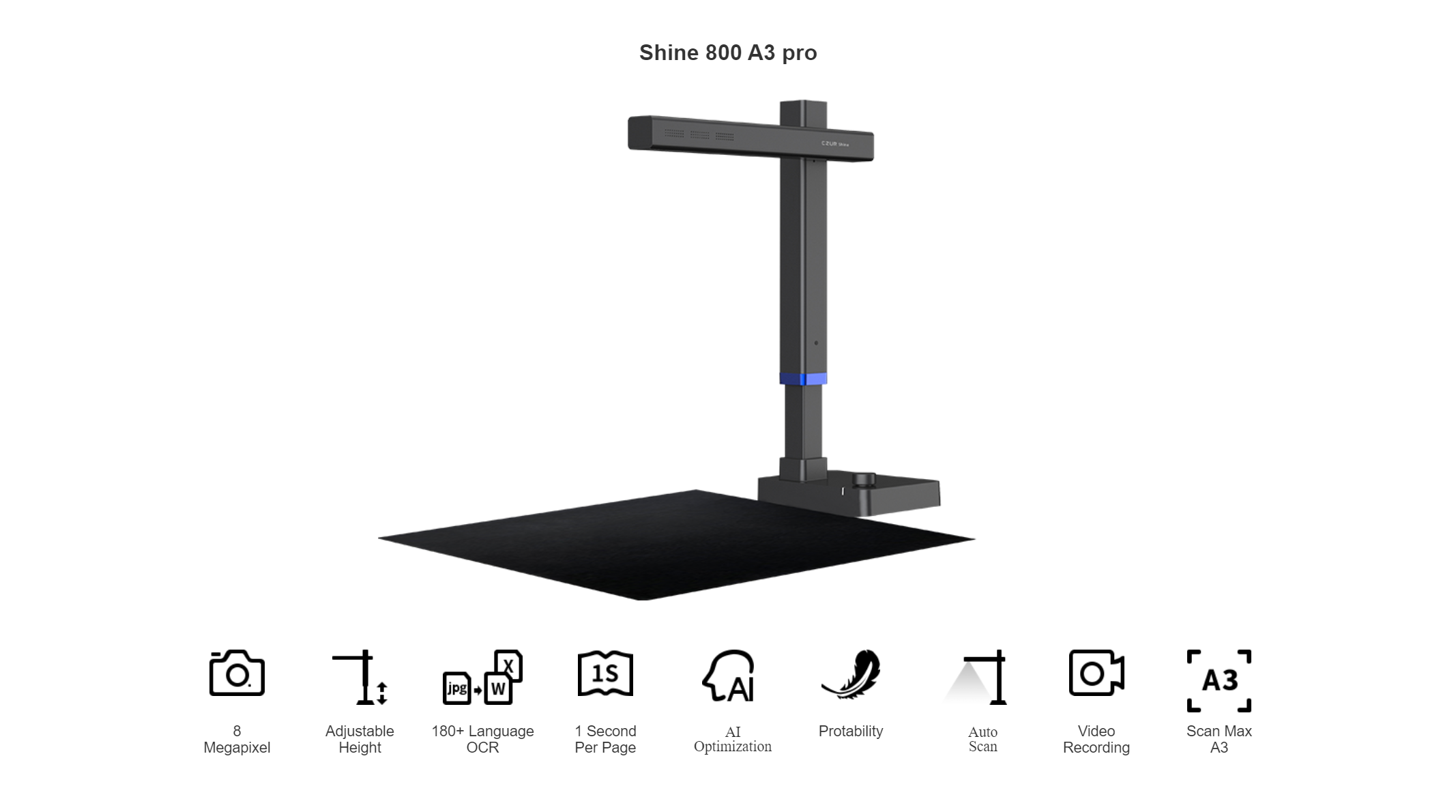 CZUR Shine Pro | Portable Scanner for Basic Scan – CZUR TECH CZUR Shine Pro | Portable Scanner for Basic Scan – CZUR TECH