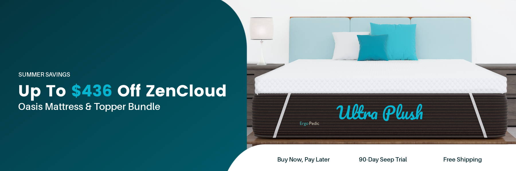 Ergo-Pedic Sleep: Copper + Hemp-Extract Infused Gel Memory Foam ...