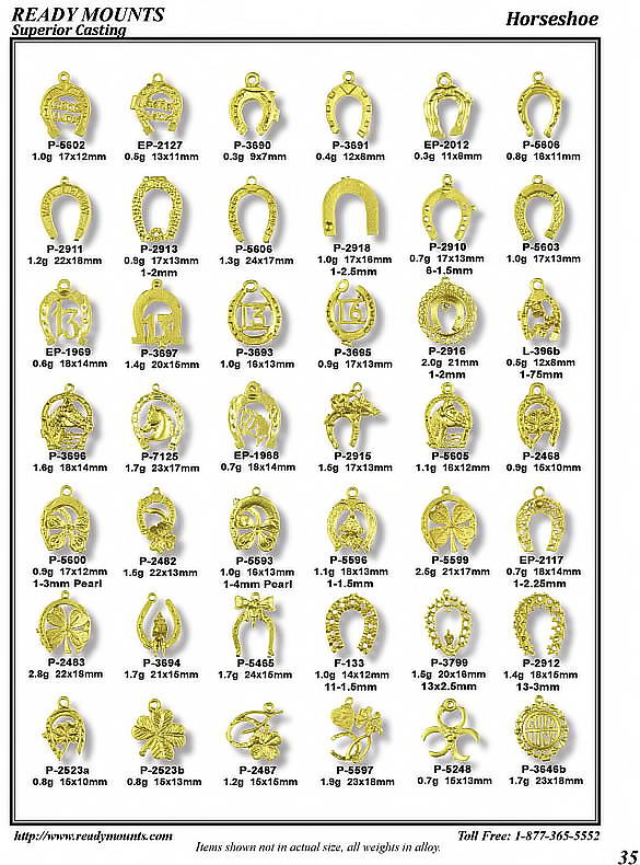 Charms Catalogue