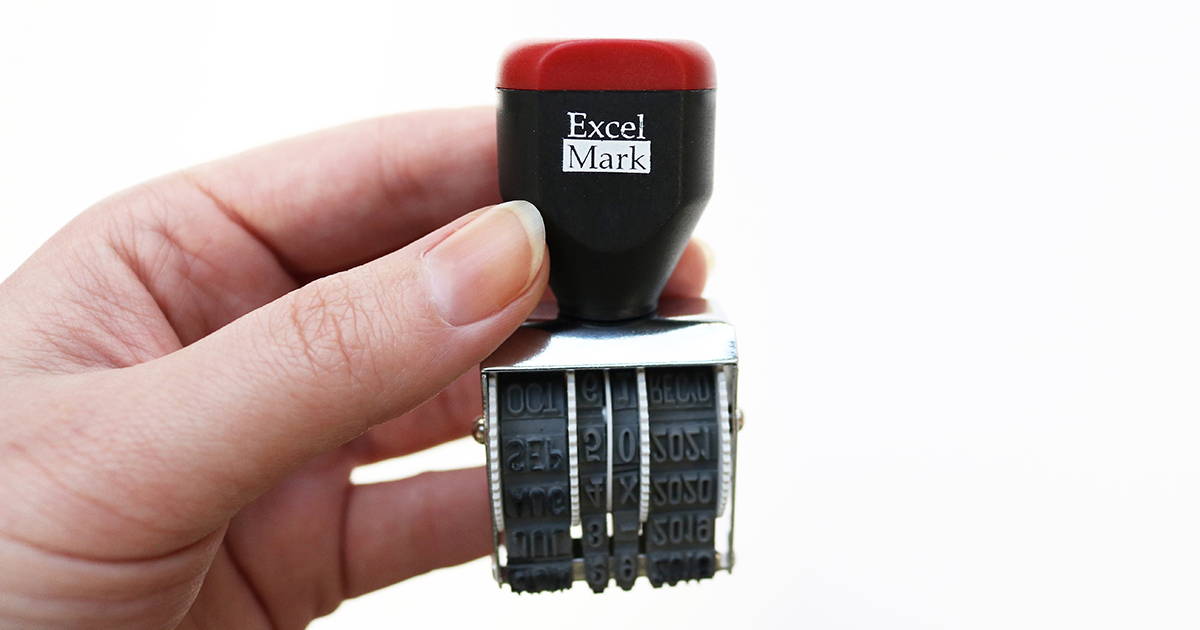 4 Non-Boring Ways to Use Date Stamps | RubberStamps.com