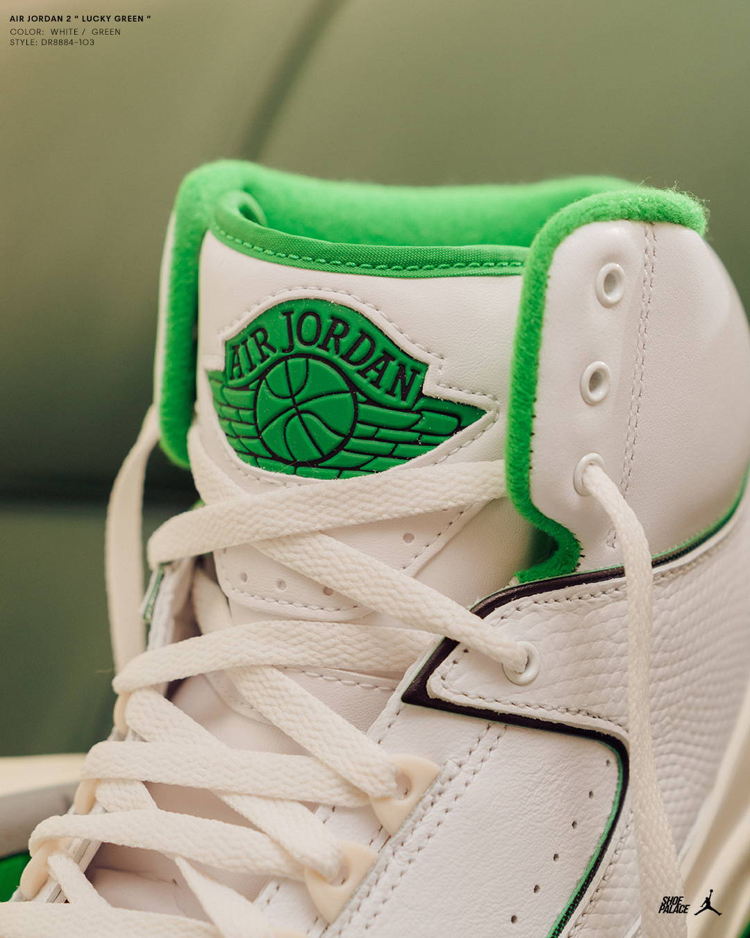 Air Jordan 2 Retro 'Lucky Green' – Shoe Palace