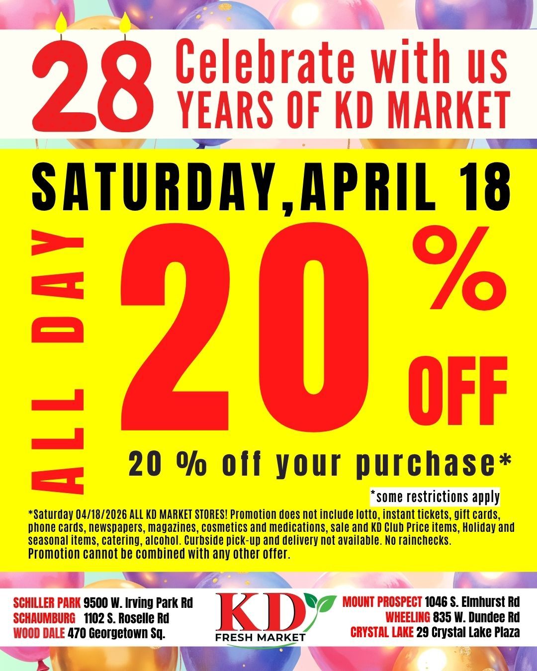 Weekly Deals Mt Prospect – KD Market