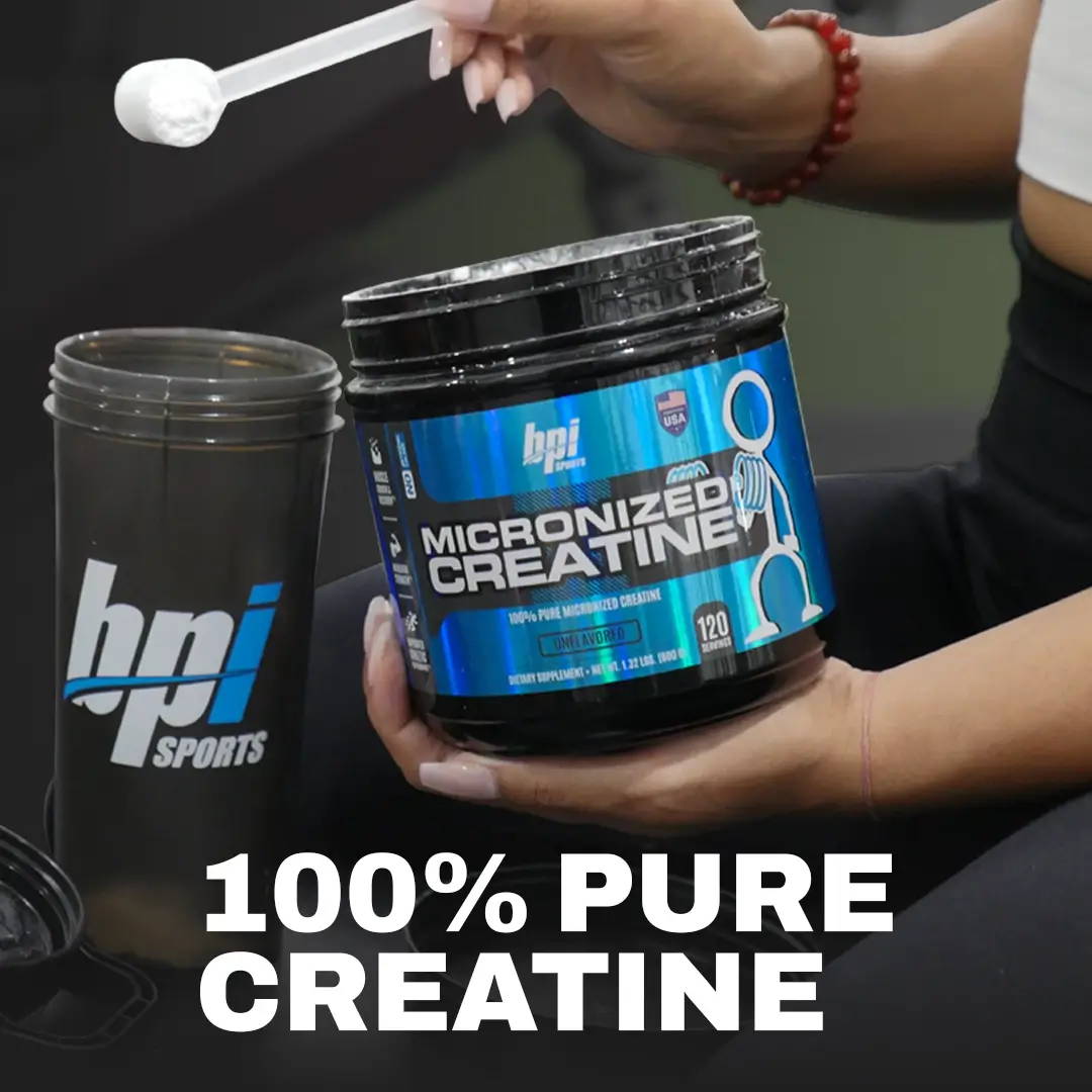 Micronized Pure Creatine - Muscle Creatine | BPI Sports