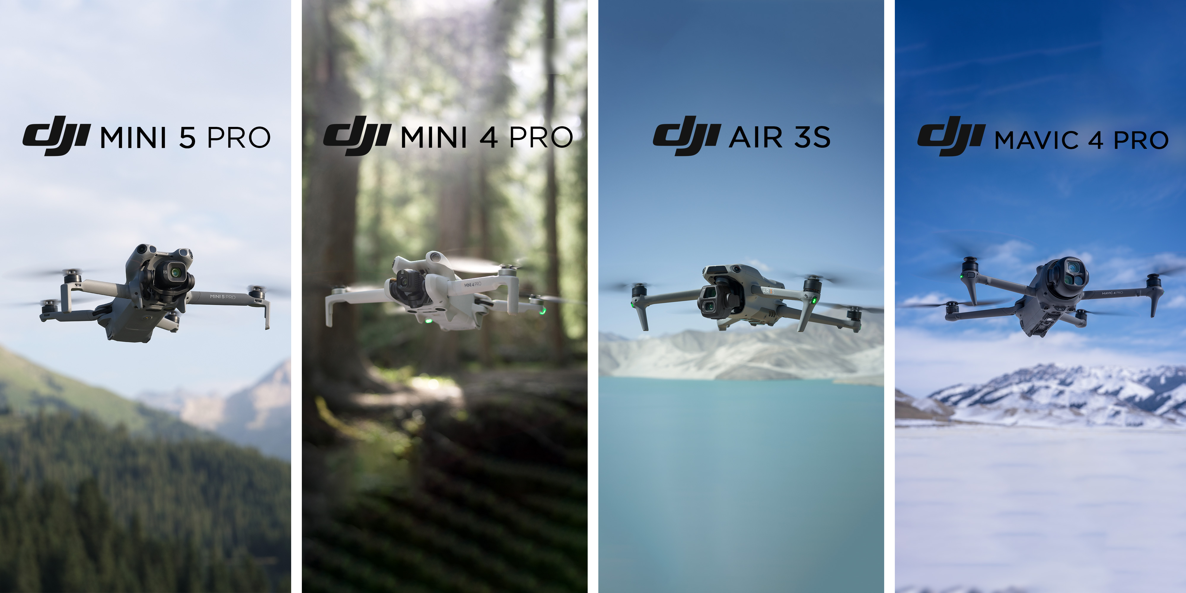 DJI Drone Purchasing Guide 2025: Mini 5 Pro, Mini 4 Pro, Air 3S, or ...