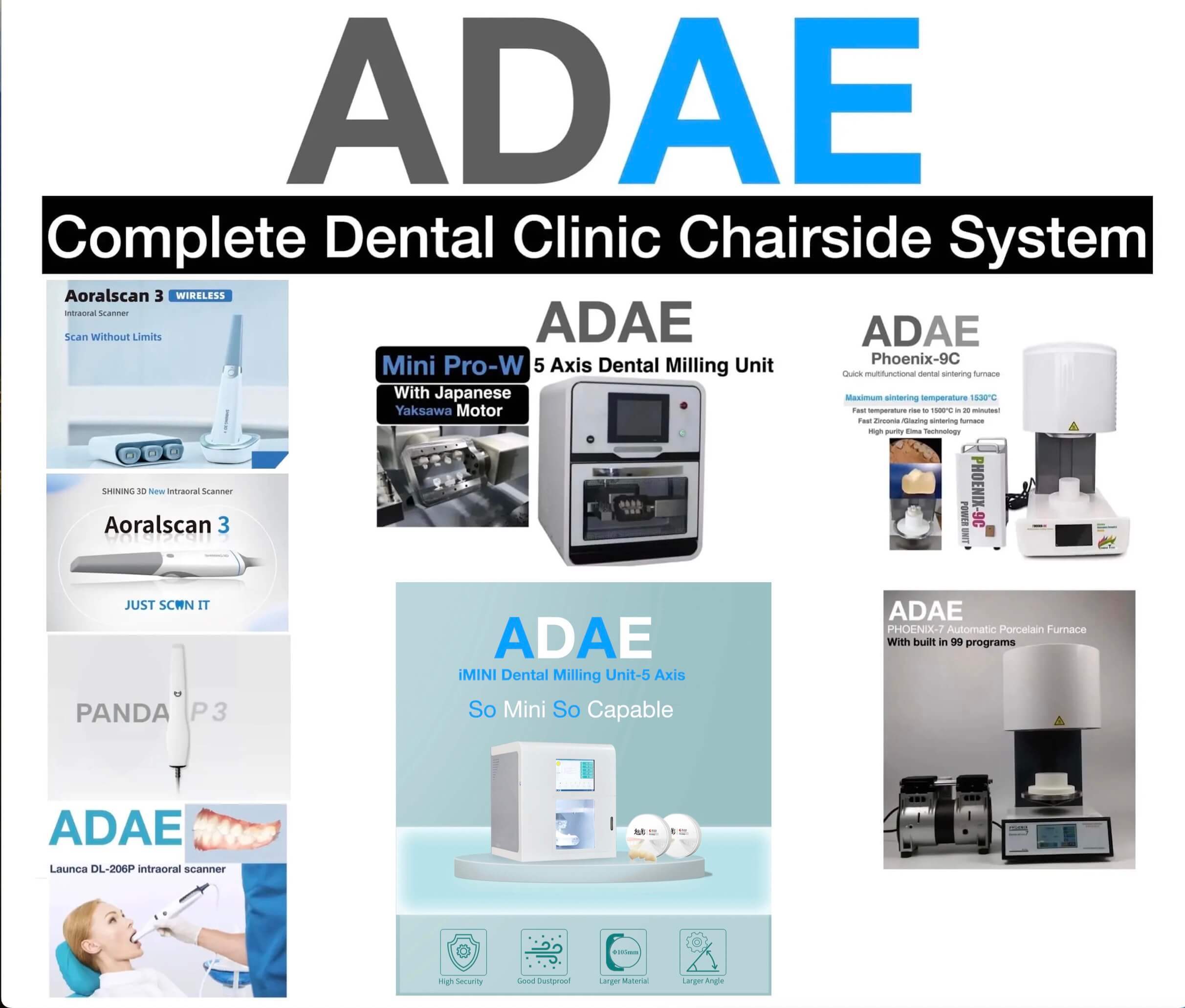 ADAE complete dental clinic chairside system – ADAE Dental Online Store