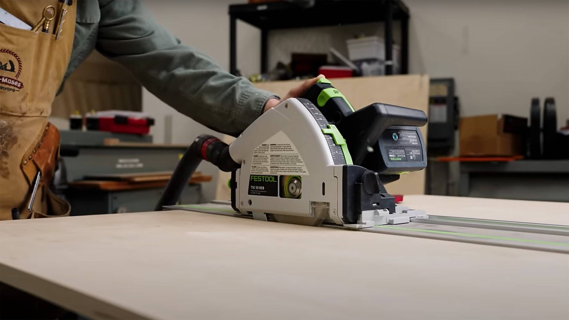 How to Make Square Track Saw Cuts in the Middle of Boards (Quick Tip ...