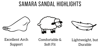 Samara: Walking Sandals for All-Day Comfort