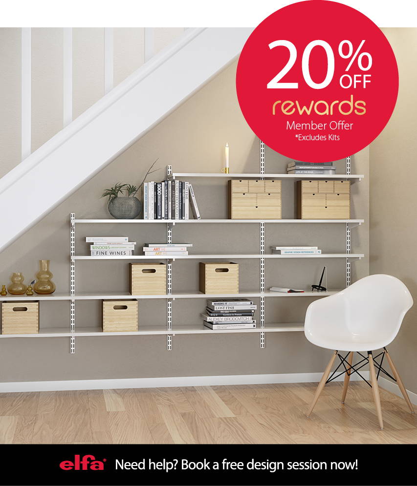 Elfa Shelving Solutions