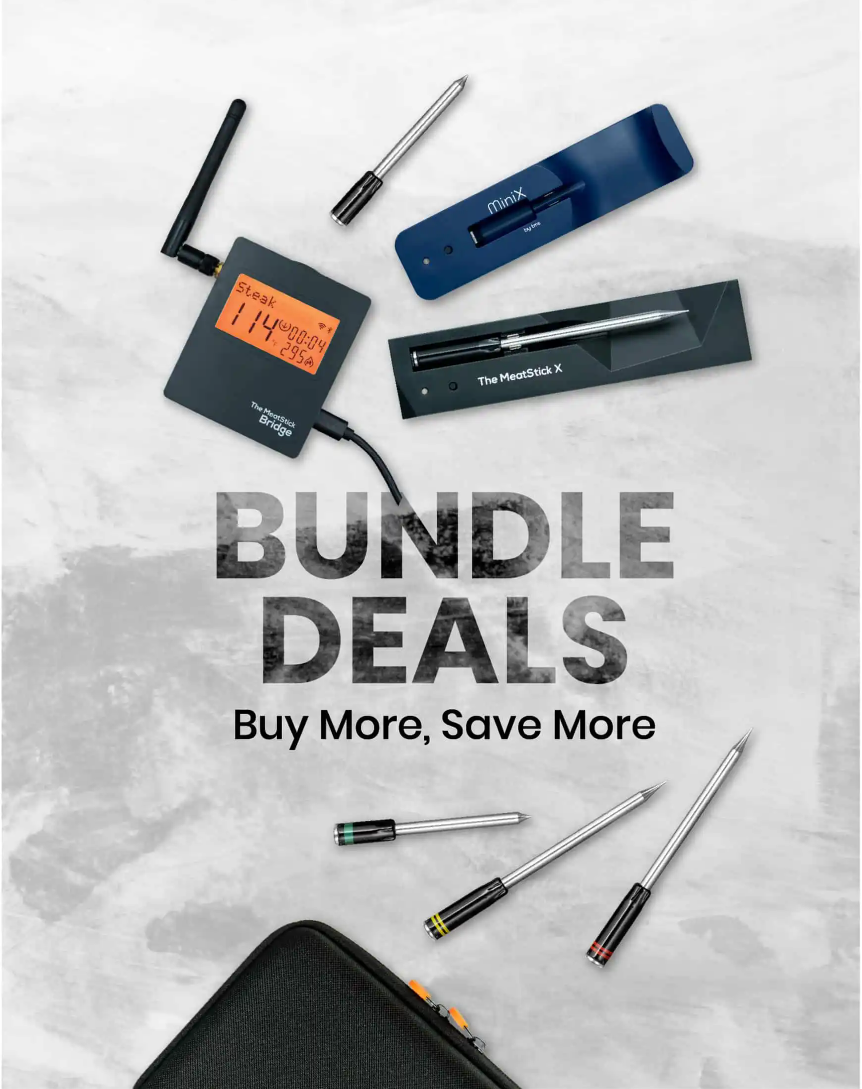 MeatStick Bundle Deals | The MeatStick Wireless Meat Thermometer