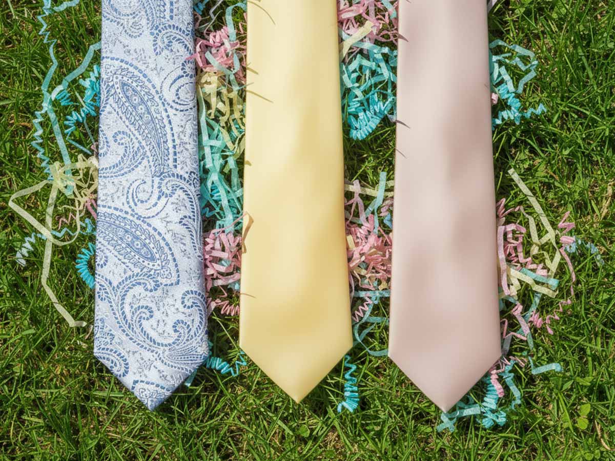 Easter Ties 2026: Pastels, Bunnies & Spring Colors for the Whole Family ...