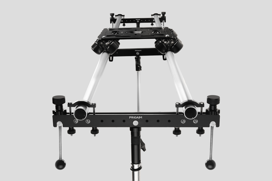 Proaim Breeza Video/Film Camera Dolly Slider with Track Ends — Proaim.ca