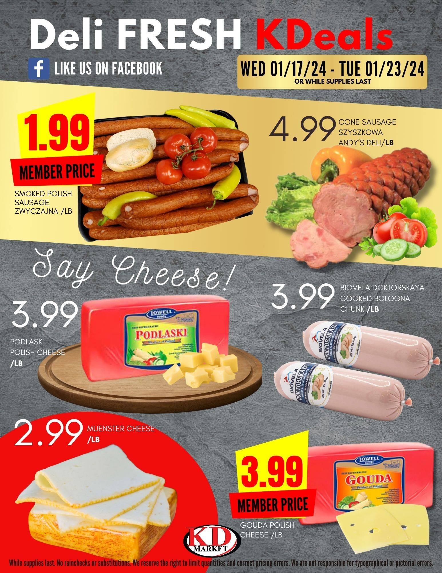Weekly Deals – KD Market