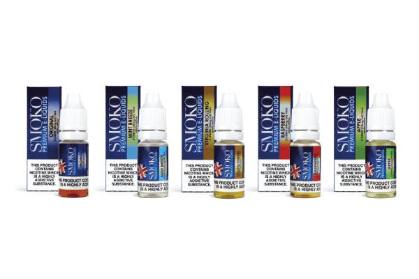 E-Liquids all Made In The UK | SMOKO – SMOKO E Cigs