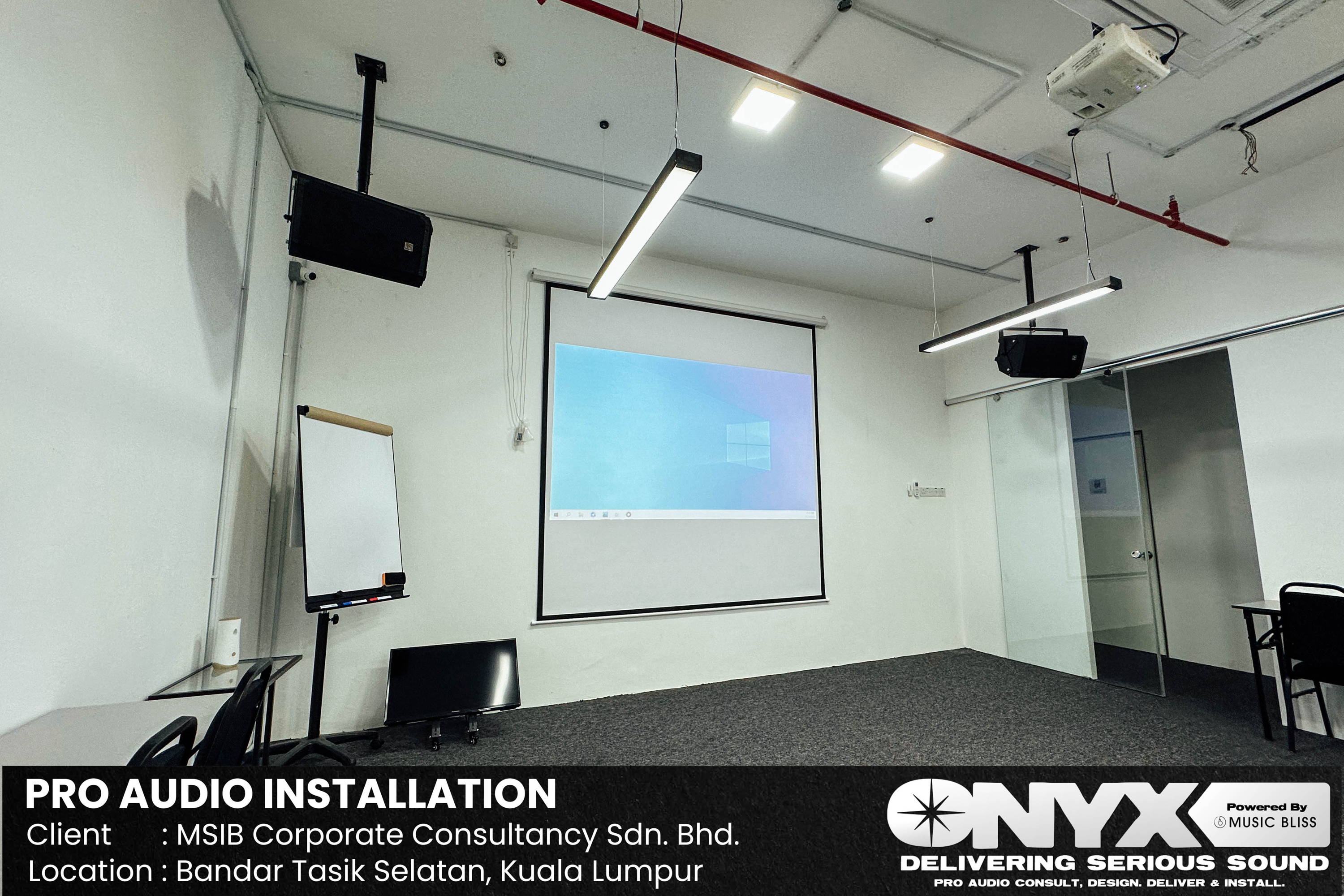 Onyx PA System & Audio Installation Project | Music Bliss Malaysia