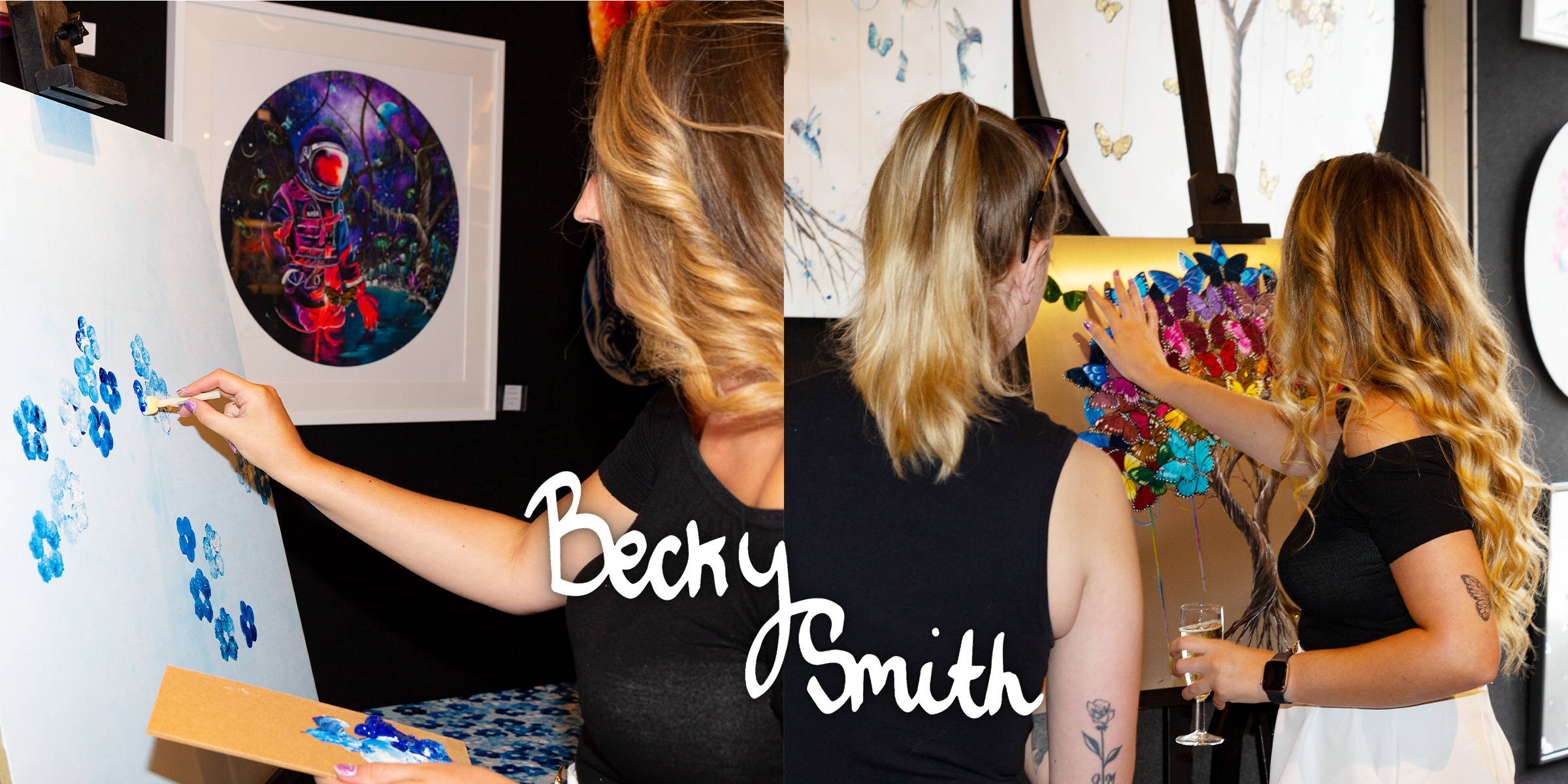 Becky Smith - Live in Gallery – Wyecliffe Original Art