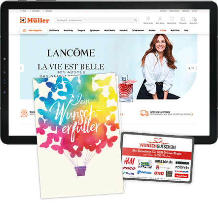 Müller Drogerie Gutschein kaufen » online ab 15 bis 200 EUR ...