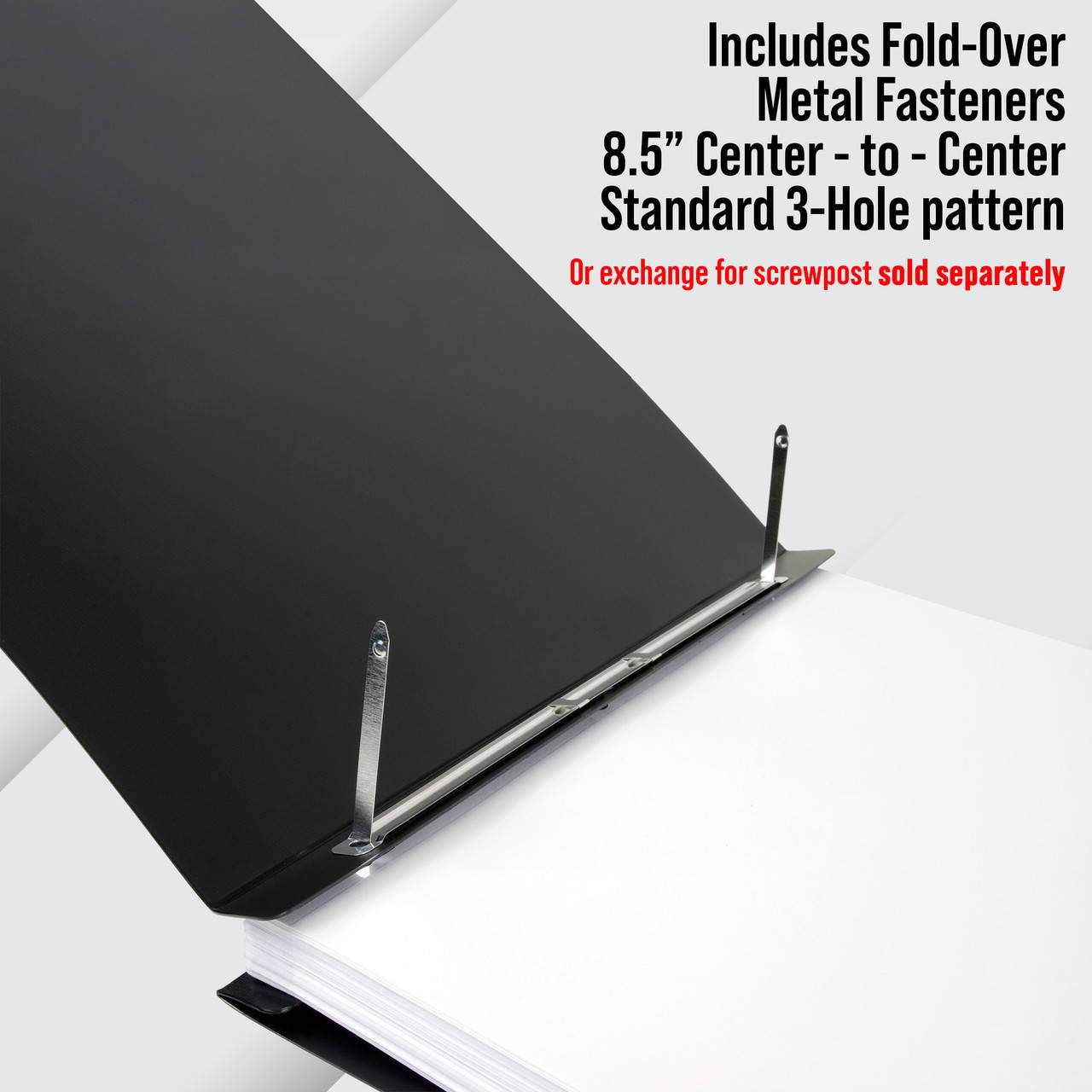 Premium 11x17 Pressboard Binder with High-Density Polyethylene - 3 ...