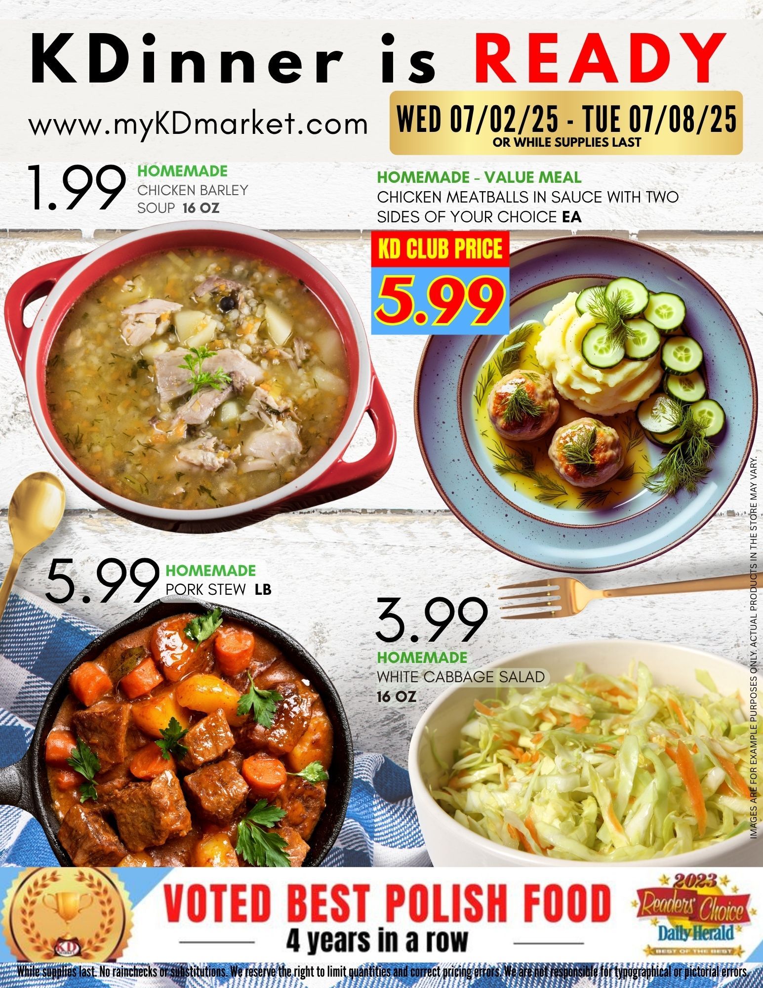 Weekly Deals Wheeling – KD Market
