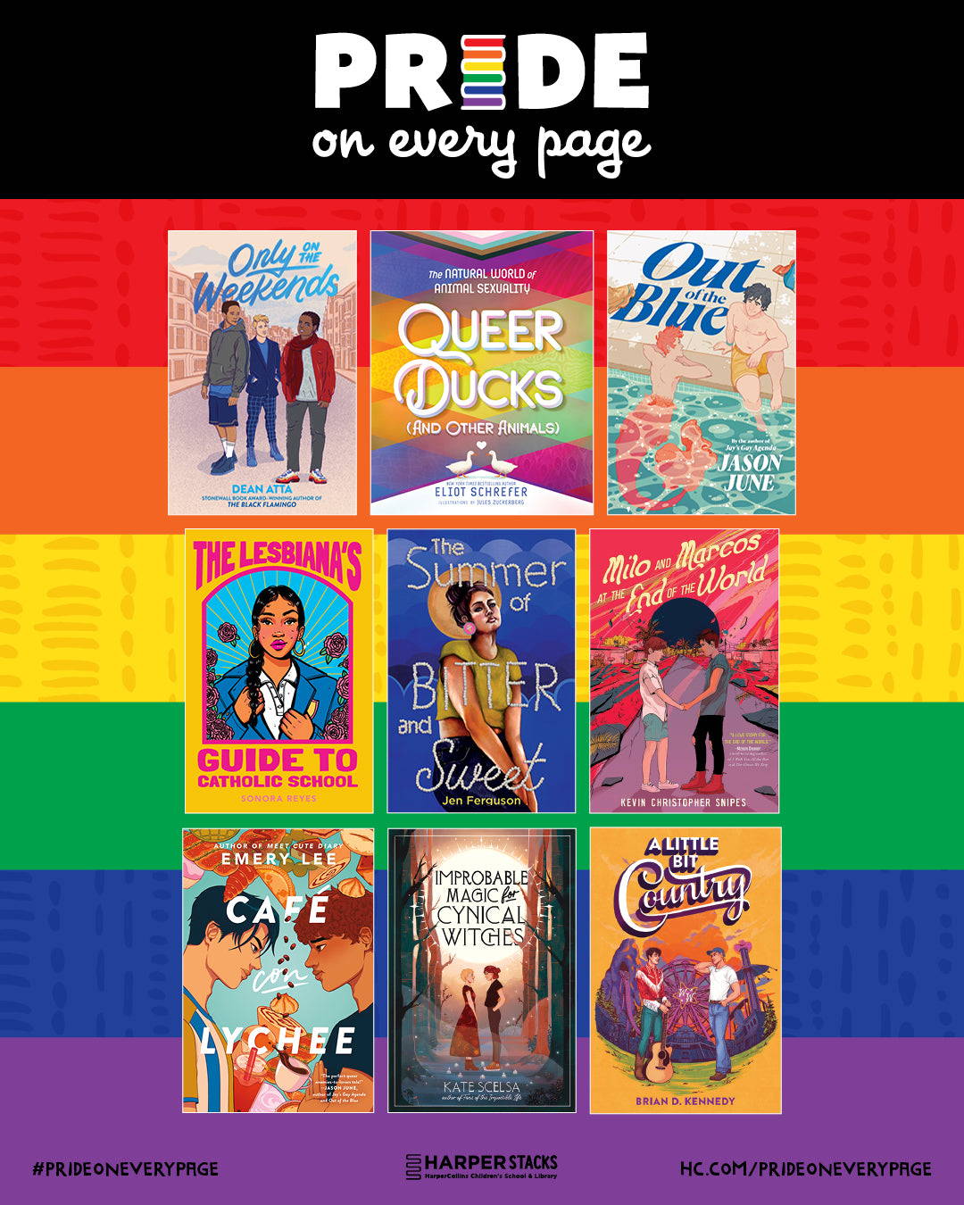 Pride on Every Page – HarperCollins