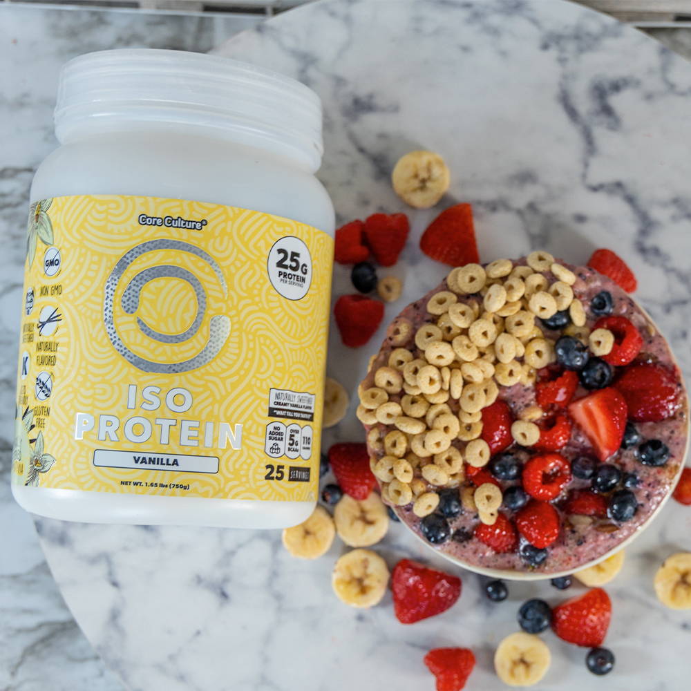 ISO Protein Smoothie Bowl | Core Culture