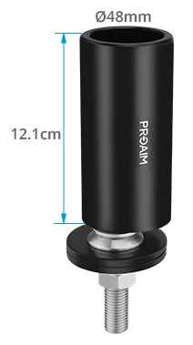 Proaim Stub Car/Vehicle Mount for Camera Rigging | For ø42mm & ø48mm S ...