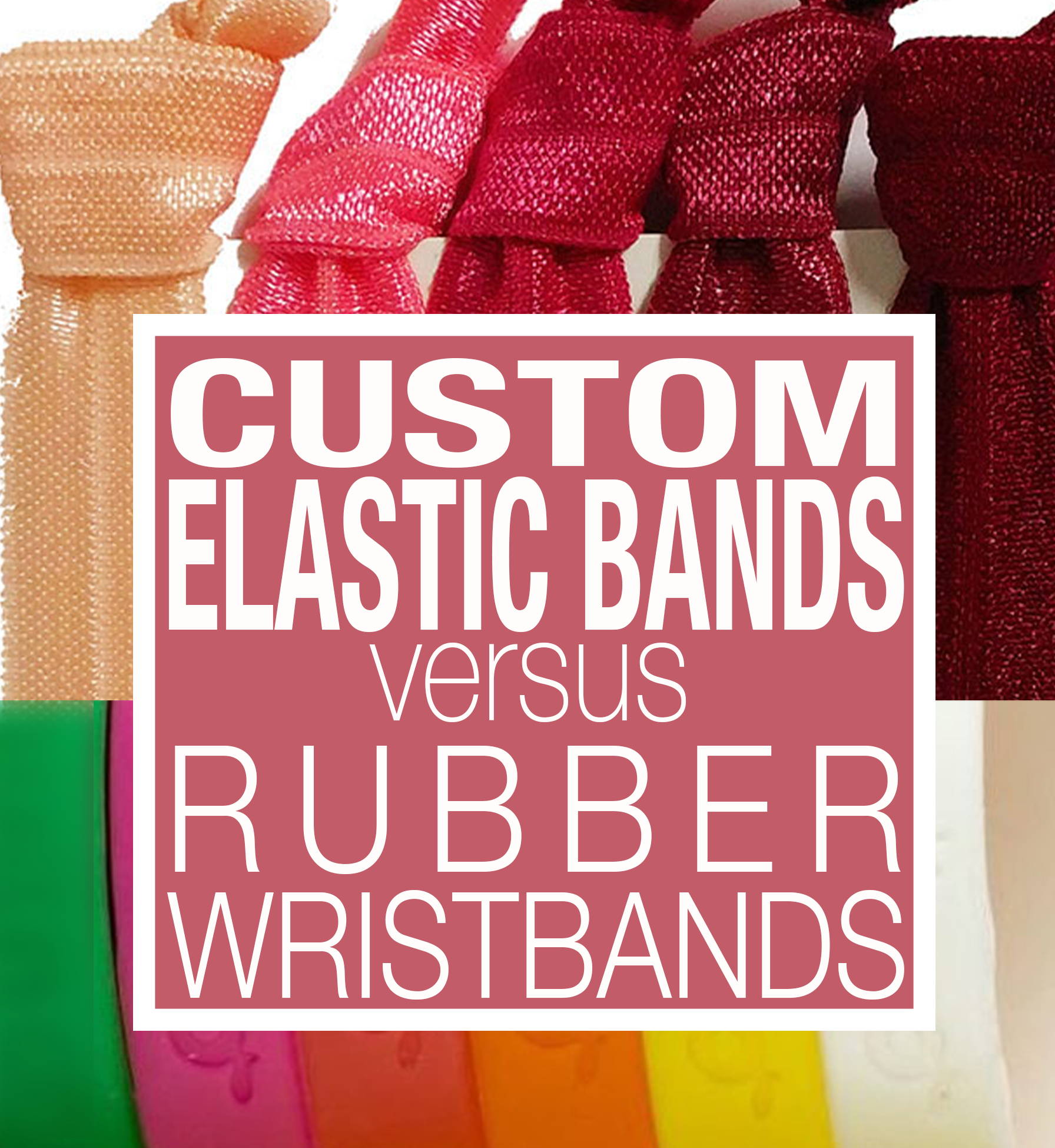 Article: Custom Elastic Bands vs. Rubber Wristbands – Elastic Band Co.