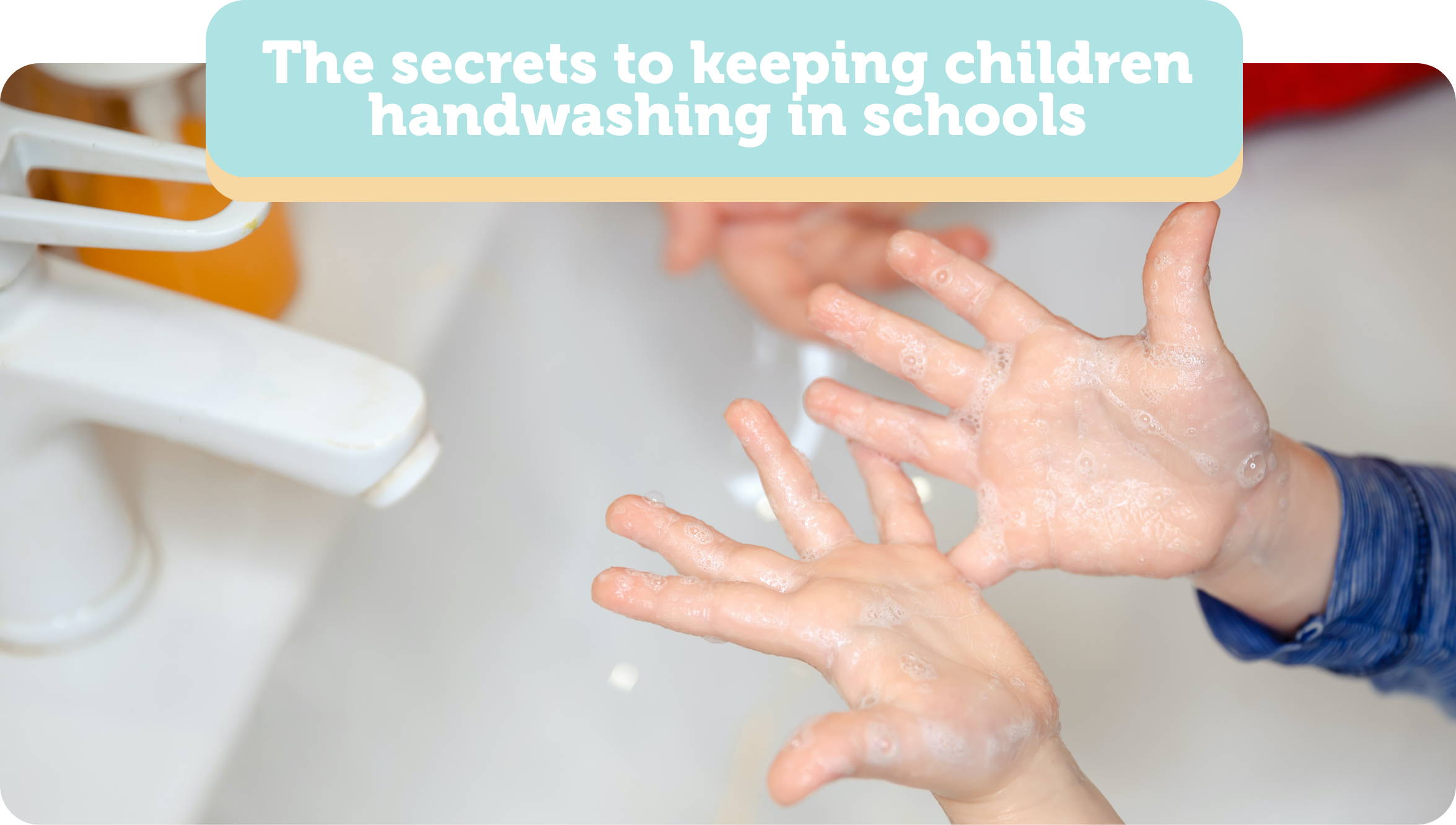 Kids Washing Hands At School