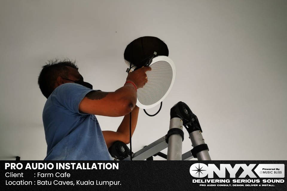Onyx PA System & Audio Installation Project | Music Bliss Malaysia