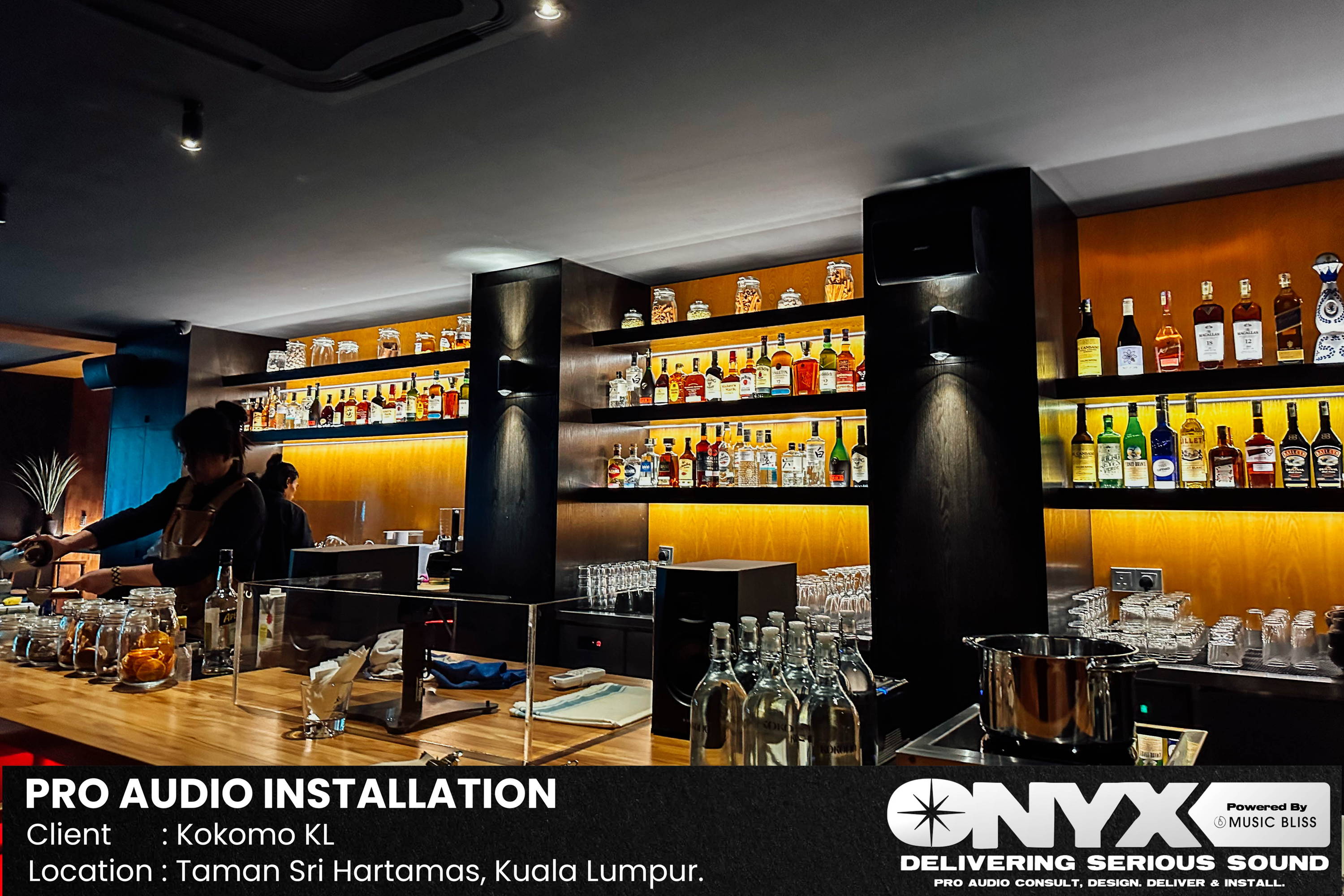 Onyx PA System & Audio Installation Project | Music Bliss Malaysia