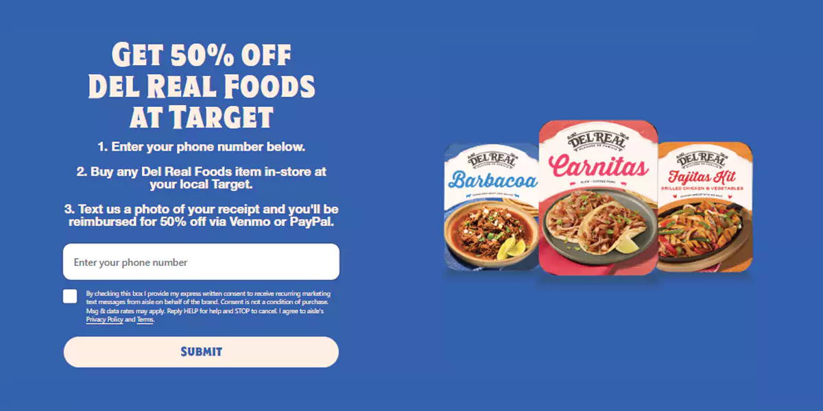 Try Del Real at Target. – Del Real Foods