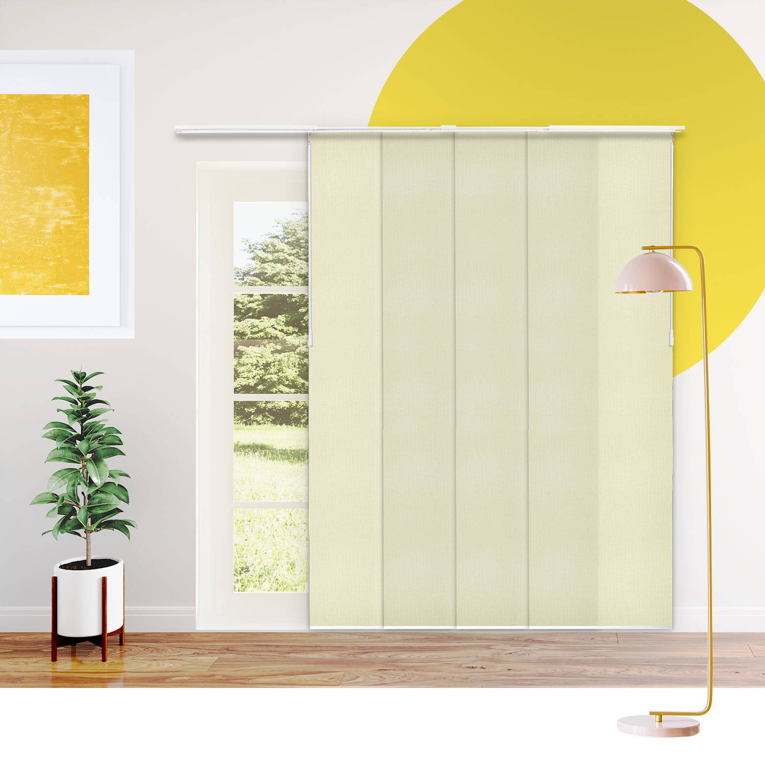 Panel Track Blinds – Yellow Blinds Co.
